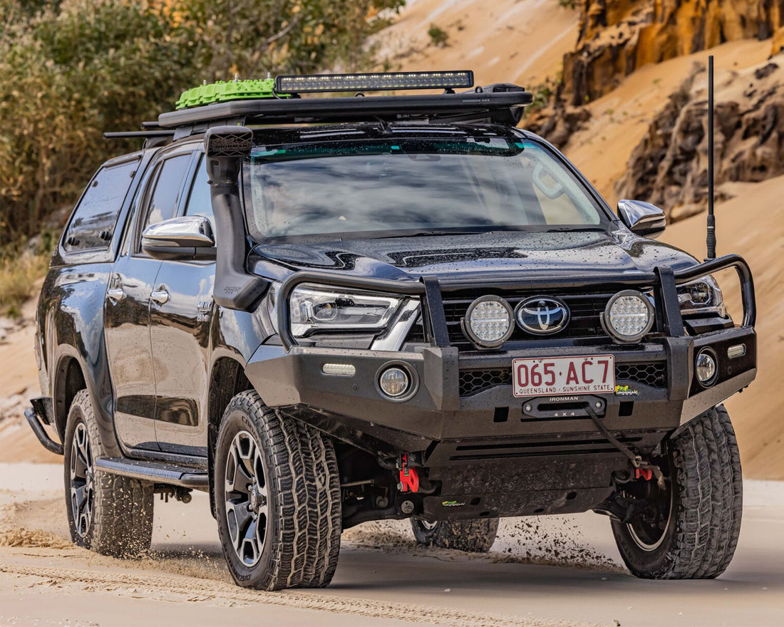 Deluxe Bull Bar for Toyota Hilux Revo | IRONMAN 4x4 Africa