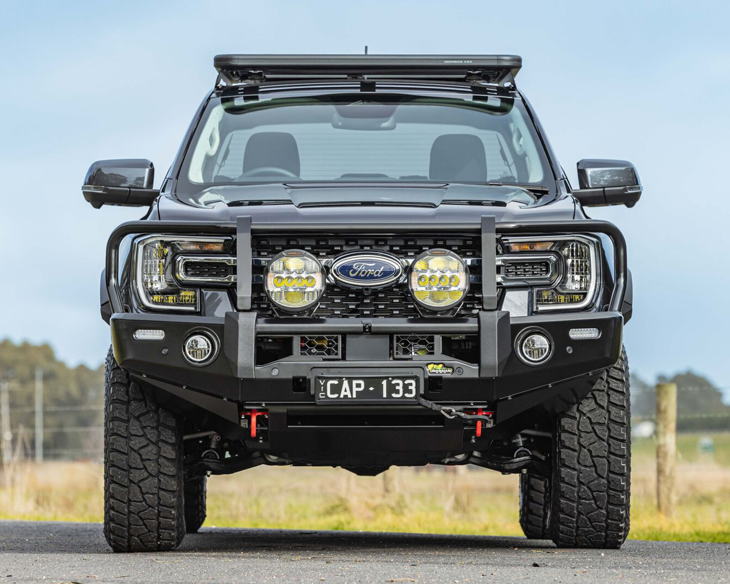 Deluxe Bull Bar for Next-Gen Ford Ranger, PY – IRONMAN 4x4 Africa